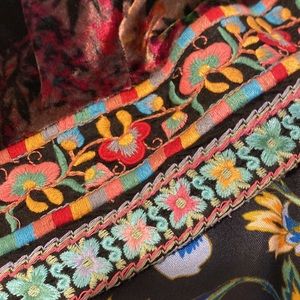 Johnny Was | Jackets & Coats | Johnny Was Fusai Velvet Kimono | Poshmark